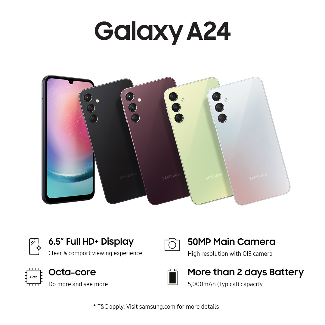 SAMSUNG GALAXY A24 SERIES - SES Nigeria